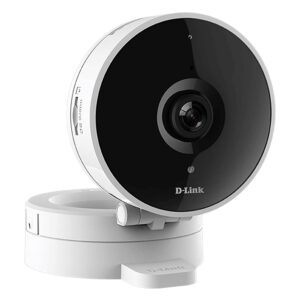 D-Link HD WiFi Indoor Security Camera, Cloud Recording, Motion Detection & Night Vision, Amazon Alexa (Echo Show/Echo Spot/Fire TV), Google Assistant (Chromecast) (DCS-8010LH-US) White/Black