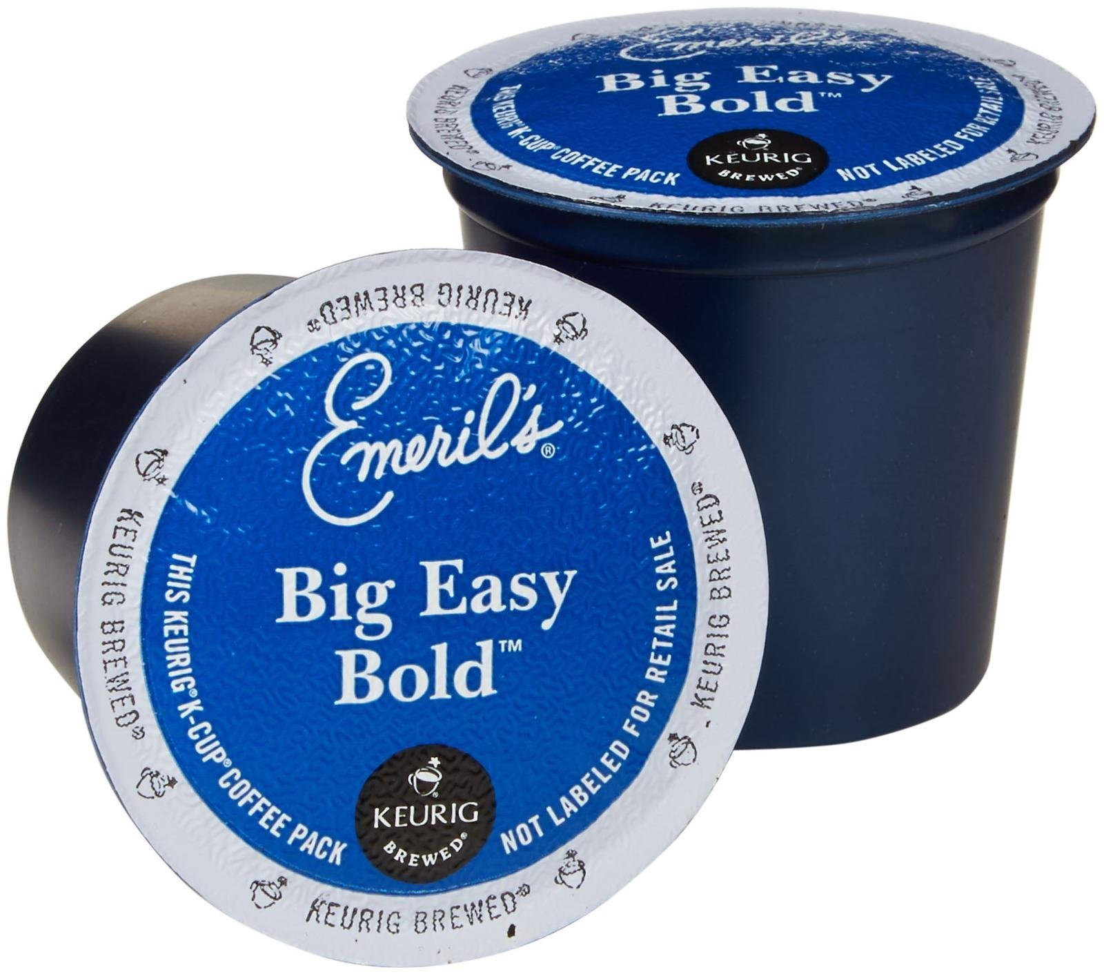 Emeril's Big Easy Bold Coffee Keurig Single-Serve K-Cup Pods, Dark Roast Coffee, 24 Count