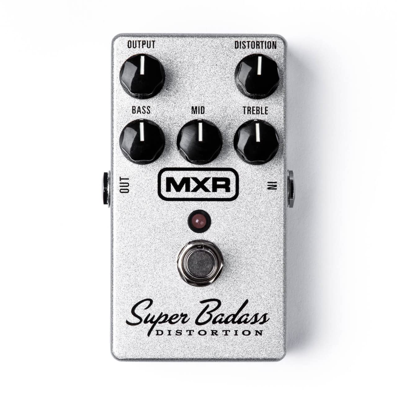 MXR M75 Super Badass Distortion Effects Pedal Bundle w/ Chromatic Clip-On Tuner and Dunlop Pick Pack