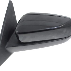 Kool Vue Driver Side Power Mirror for Ford Mustang 2011-2012 With Spotter Glass with 2 Caps