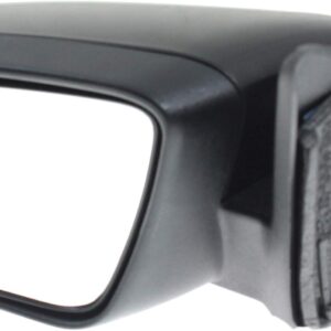 Kool Vue Driver Side Power Mirror for Ford Mustang 2011-2012 With Spotter Glass with 2 Caps