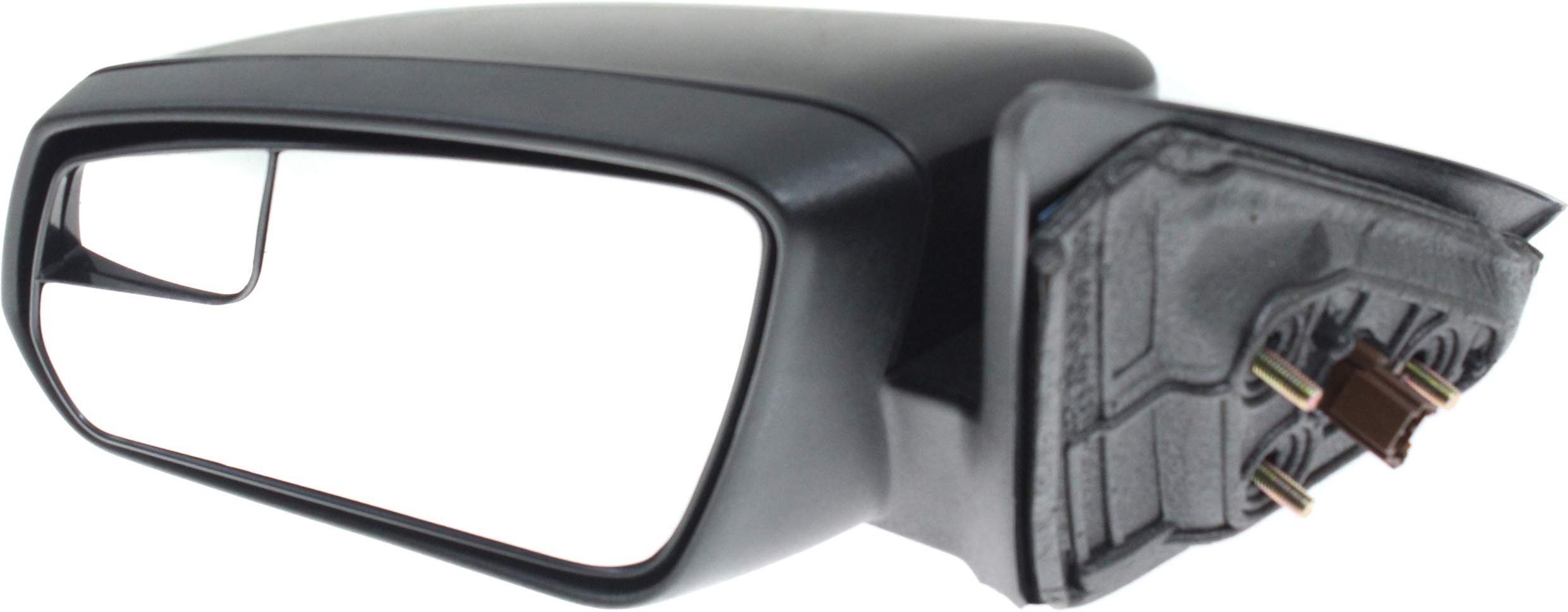 Kool Vue Driver Side Power Mirror for Ford Mustang 2011-2012 With Spotter Glass with 2 Caps