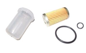 new fuel filter with o-ring & bowl compatible with ford new holland 1110 1210 1310 1510