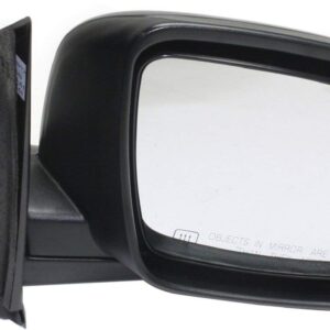 Kool Vue Passenger Side Power Heated Mirror for Dodge Journey 2009-2018 Paintable Models Without One Touch Open/Close Feature