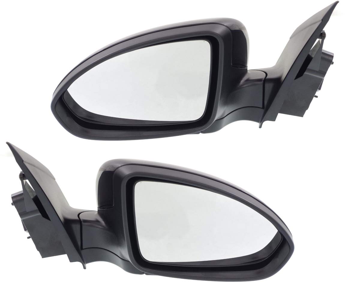 Kool Vue Driver & Passenger Side Power Mirrors for Chevrolet Cruze 2011-2015 Paintable