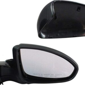 Kool Vue Driver & Passenger Side Power Mirrors for Chevrolet Cruze 2011-2015 Paintable