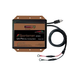 amrd-csi-ss1 dual pro sportsman series battery chargers 10a per battery - 1 bank