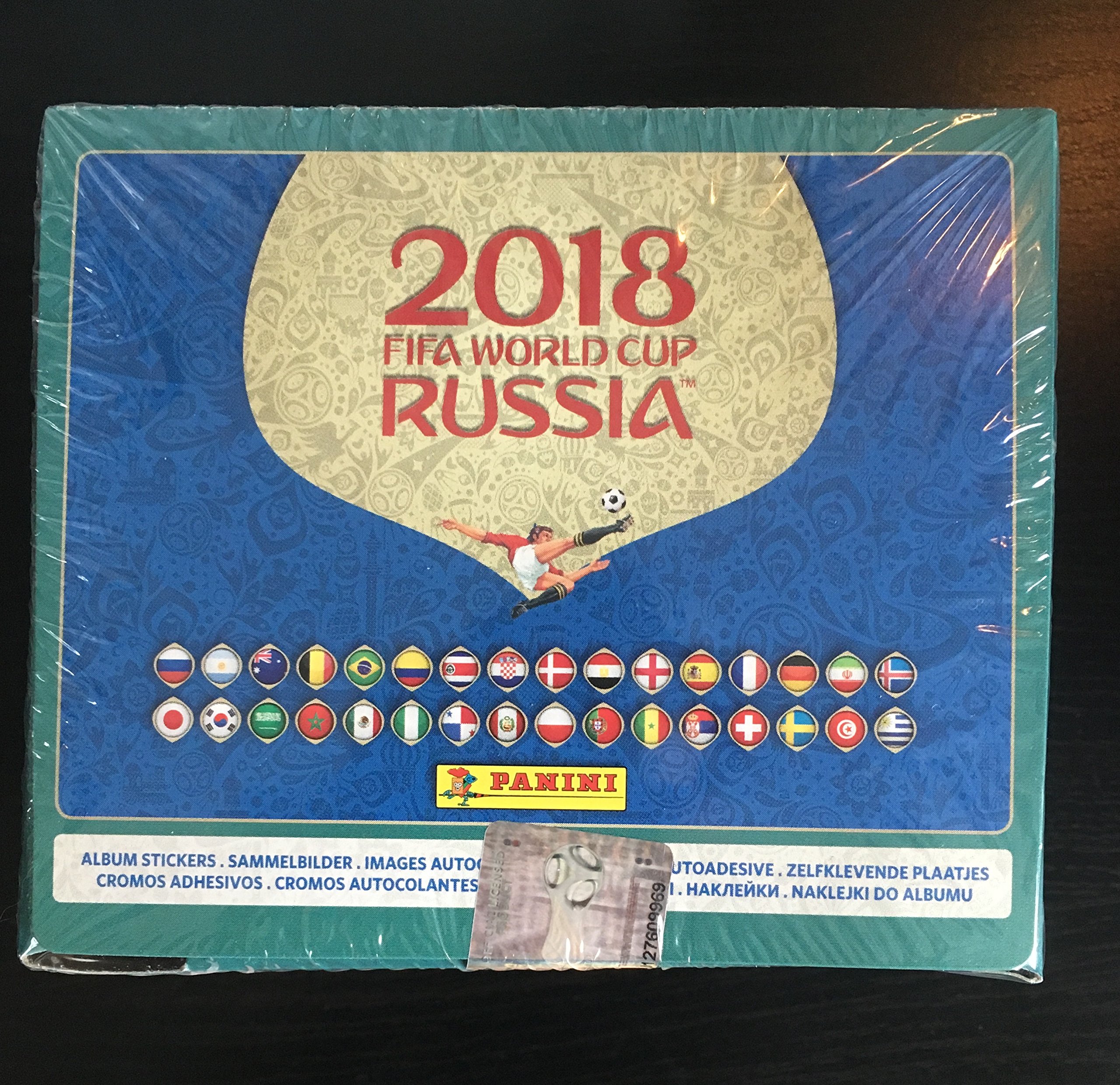 Russia 2018 World Cup Sticker Box International Version 104 Packets