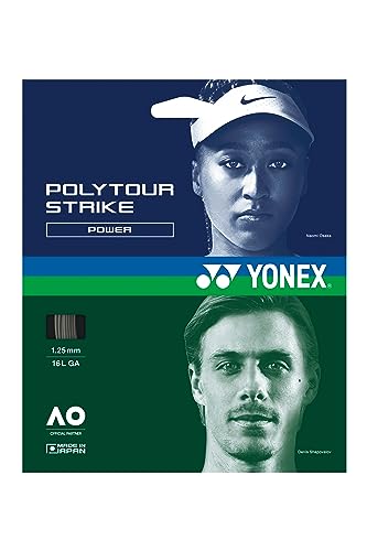 YONEX Poly Tour Strike Tennis String Black