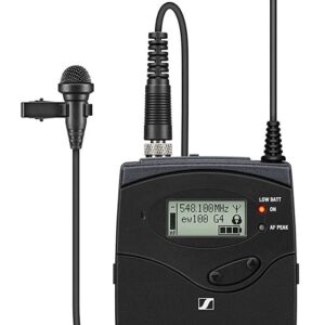 SENNHEISER 100 Portable Wireless Microphone System, A1, ew 112P G4 (509506)