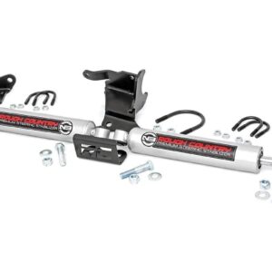 Rough Country N3 Dual Steering Stabilizer for 18-24 Jeep JL/Gladiator JT - 87304