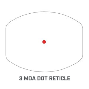 Bushnell 1x Reflex Red Dot with Aimpoint Base , Black