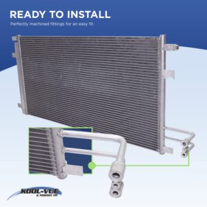 Kool-Vue A/C Condenser Compatible with 2011-2017 Honda Odyssey - CH3030245