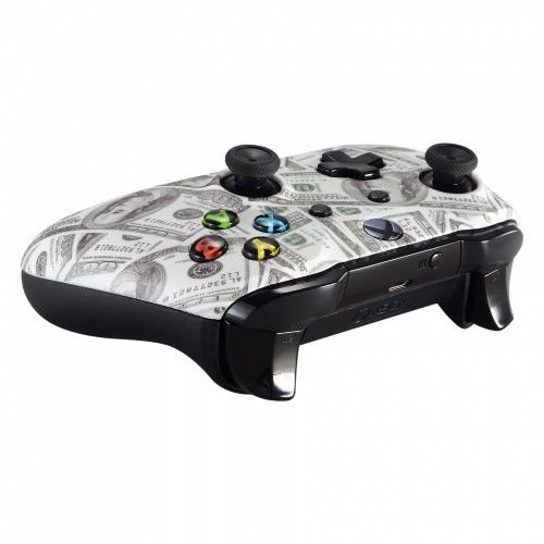 MODDEDZONE Custom MODDED Wireless Controller for Xbox One S/X and PC - With Unique Smart Mods - Best For First Person Shooter Games - Handcrafted by Experts in USA with Unique Design - Benjamins