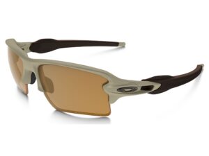 oakley men's oo9188 flak 2.0 xl polarized rectangular sunglasses, bronze, x-large