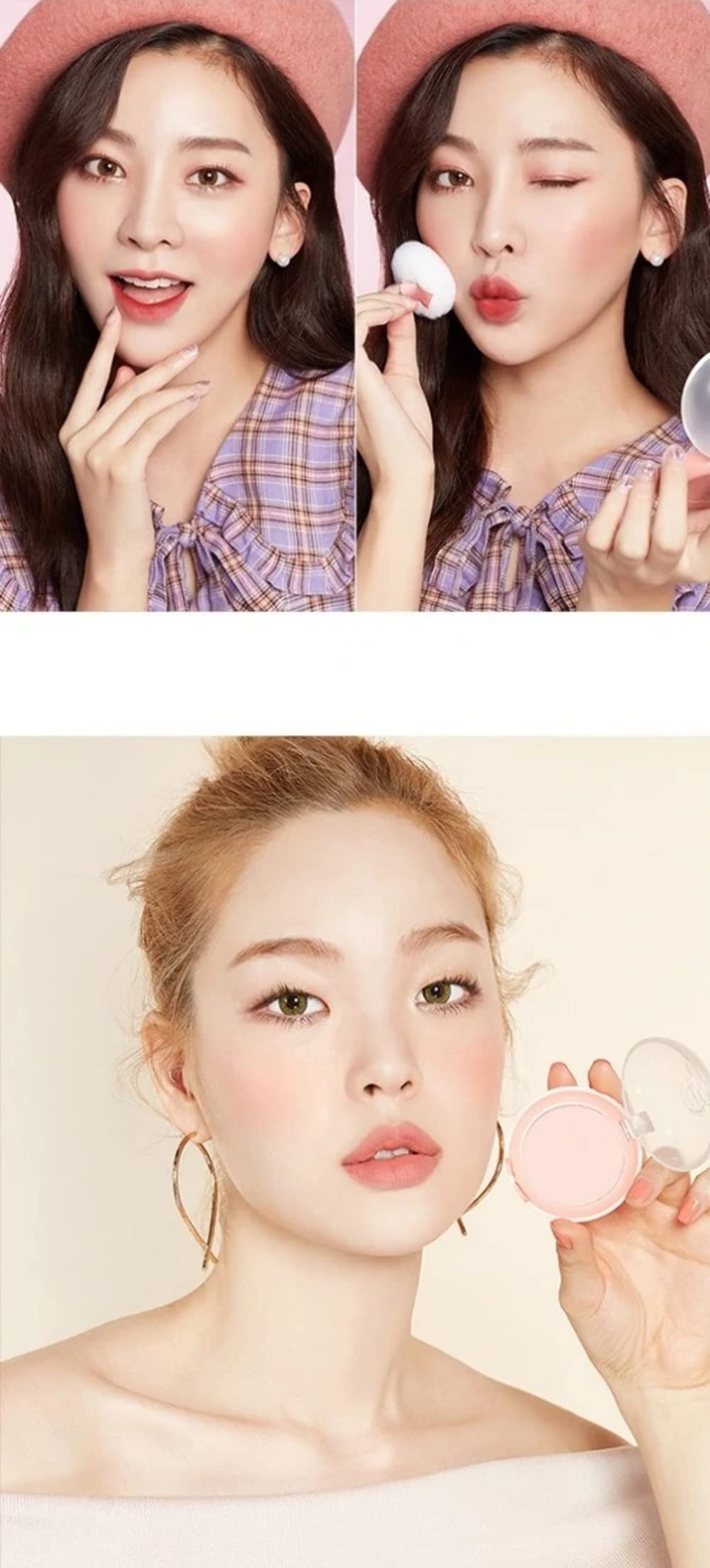 Etude House Lovely Cookie Blusher (# OR201_Apricot Peach Mousse)