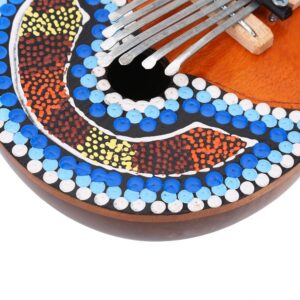 7 Key Thumb Piano Professional Portable Musical African Mbira Instrument for Music Lover