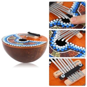 7 Key Thumb Piano Professional Portable Musical African Mbira Instrument for Music Lover