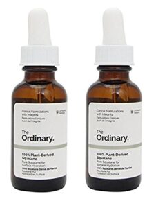 the ordinary 100% plant-derived squalane 30ml (pack of 2)