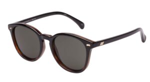 le specs bandwagon sunglasses black tort/khaki mono