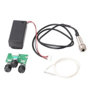 lyws 1v1t1m volume tone microphone active eq preamp piezo pickup for acoustic guitar ukulele