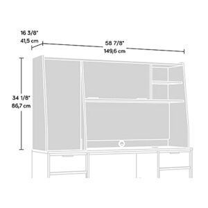 Sauder Clifford Place Hutch, Grand Walnut finish