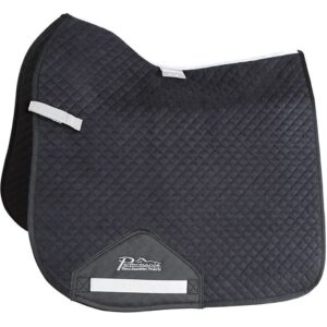 shires arma dressage saddlecloth (black)