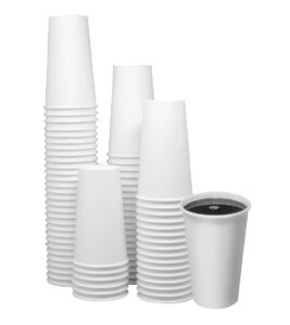 safeware disposable coffee cups and lids 12 oz (1000 sets) - to go coffee cups, | hot beverages | expresso | tea | coffee - poly- coated with rolled edge restaurant grade