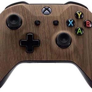 Wooden Grain Smart Rapid Fire Custom Modded Controller for Xbox One S Mods FPS Games and More. Control and Simply Adjust Your mods via Your Phone!