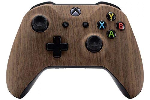 Wooden Grain Smart Rapid Fire Custom Modded Controller for Xbox One S Mods FPS Games and More. Control and Simply Adjust Your mods via Your Phone!