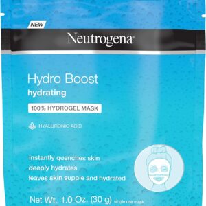 Neutrogena Hydro Boost and Hydrating Hydrogel Mask 1 Ounce (4 Pack)