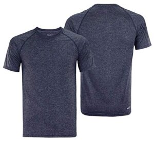 reebok men's performance ultimate tee,navy heather small