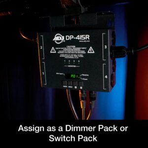 ADJ Products DP-415R 4 Channel DMX512 Dimmer Pack