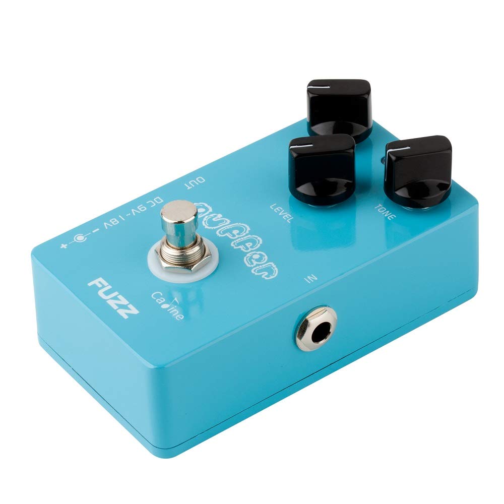 Caline Puffer Fuzz Electric Guitar Effects Pedal Blue CP-11