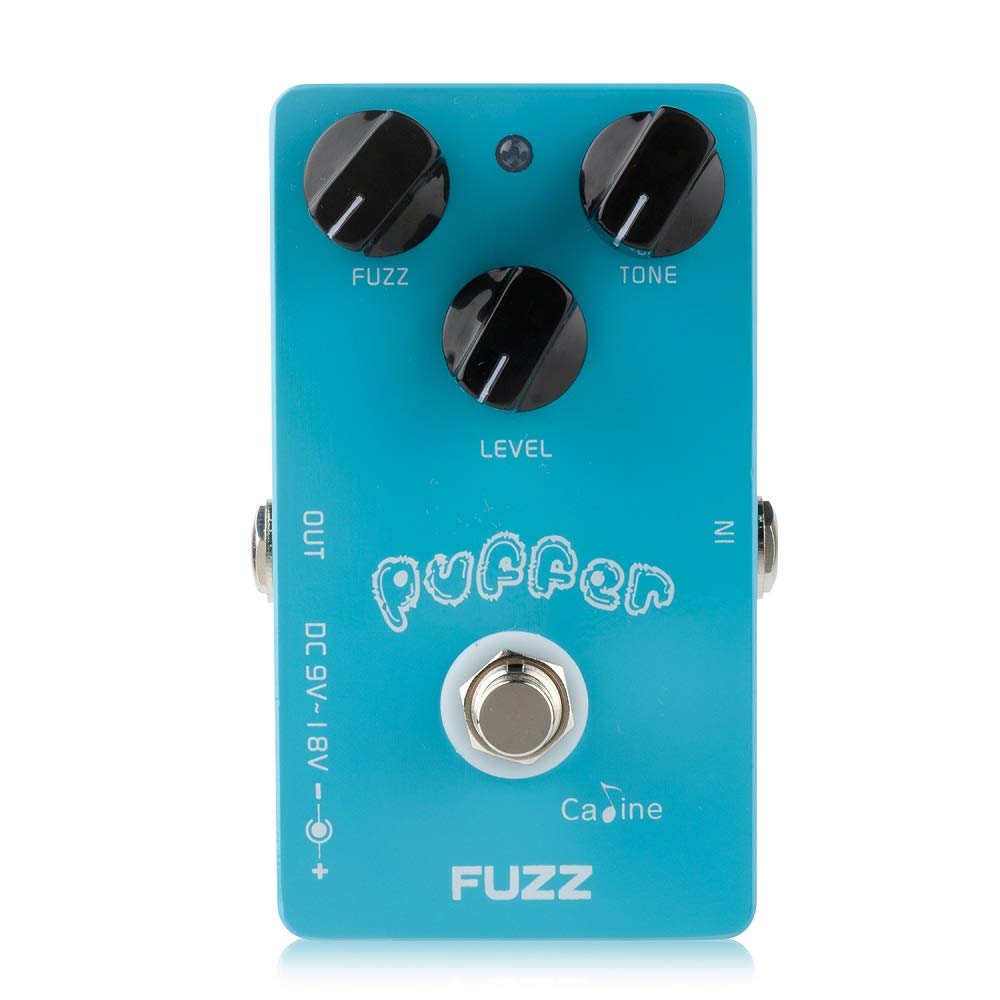 Caline Puffer Fuzz Electric Guitar Effects Pedal Blue CP-11