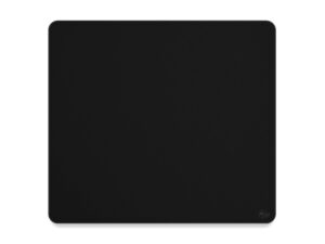 glorious xl gaming mouse mat/pad - stealth edition- large, wide (xl) black cloth mousepad, stitched edges | 16"x18" (g-xl-stealth)