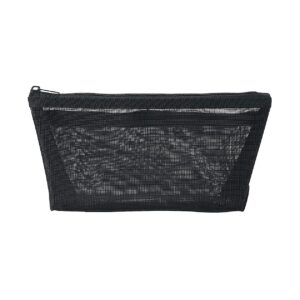 muji nylon pen case with gusset black