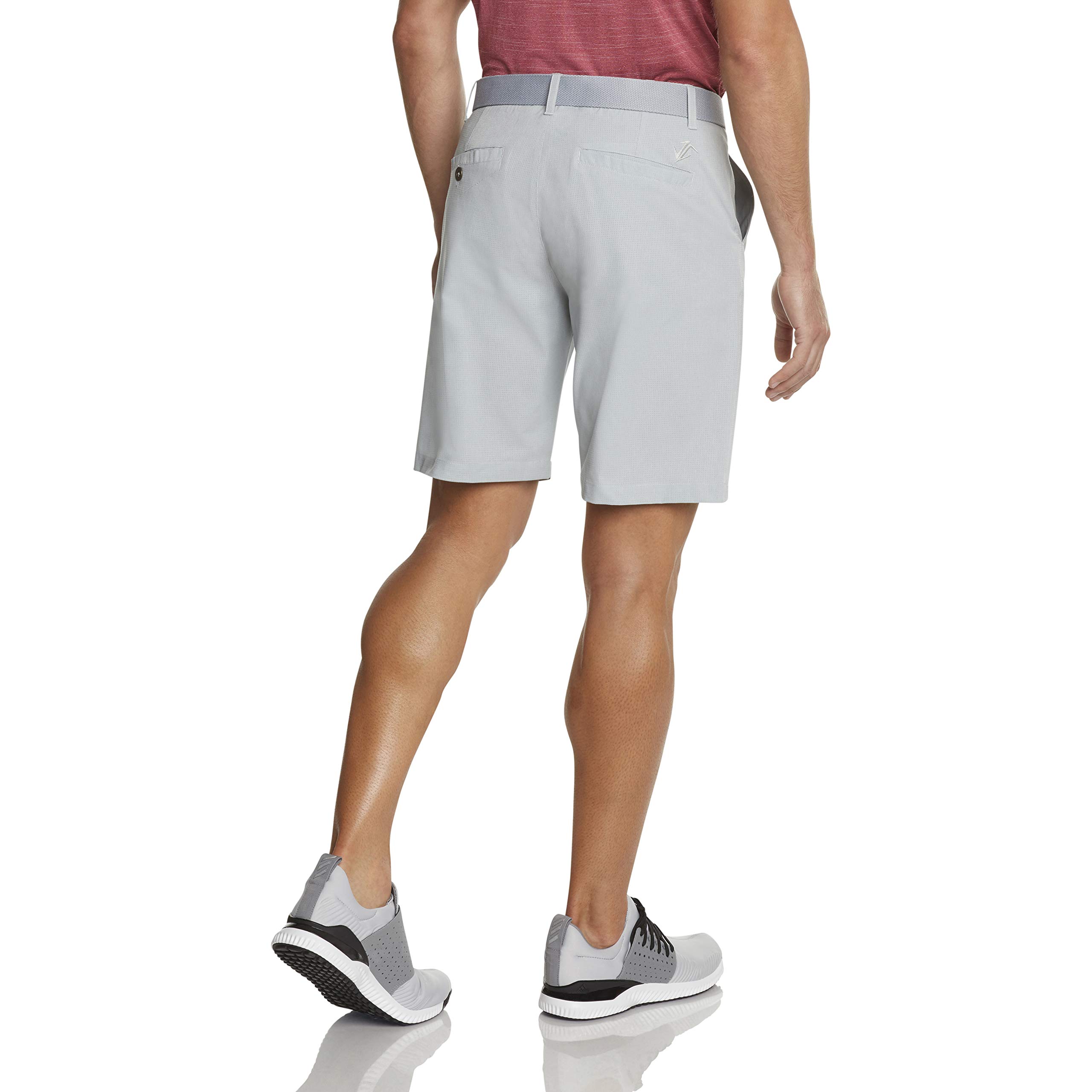 Three Sixty Six Mens Dry Fit Golf Shorts 10 in Inseam - Quick Dry Casual Chinos w/Elastic Waist