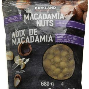 KIRKLAND SIGNATURE Roasted Macadamia Nuts (Net Wt 24 Ounce ),