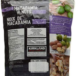 KIRKLAND SIGNATURE Roasted Macadamia Nuts (Net Wt 24 Ounce ),