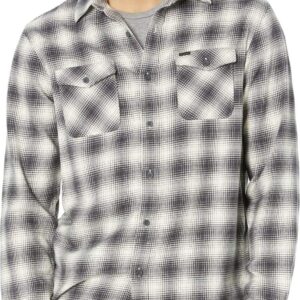 Rip Curl Men's Draco Flannel, Off White, S