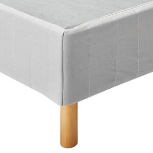 ZINUS GOOD DESIGN Award Winner Justina Metal Mattress Foundation / 16 Inch Platform Bed / No Box Spring Needed, Full Grey