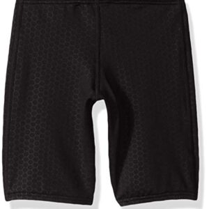 TYR Boys’ Hexa Jammer Swimsuit, Black, 22