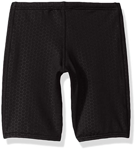 TYR Boys’ Hexa Jammer Swimsuit, Black, 22