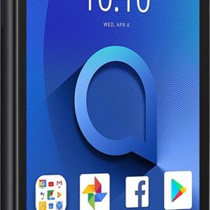 Alcatel 1X Unlocked Smartphone (AT&T/T-Mobile) - 5.3" 18:9 Display, Android Oreo (Go Edition), 8MP Rear Camera, 4G LTE - Dark Gray (U.S. Warranty)