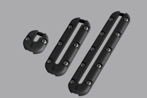 railblaza expandatrac modular kayak track - black, na