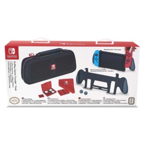 nintendo switch™ goplay game traveler® pack - enhanced game play and unparalleled comfort, perfect viewing stand, beautiful ballistic nylon case that stores the switch and goplay and bonus game cases