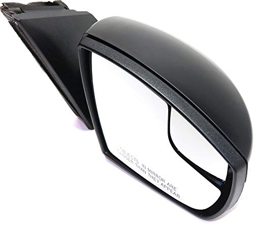 Kool Vue Passenger Side Power Non-Heated Mirror for Ford Focus 2012-2014 With Signal Light & Spotter Glass; Without Puddle Lamp Paintable 4-Door, Hatchback