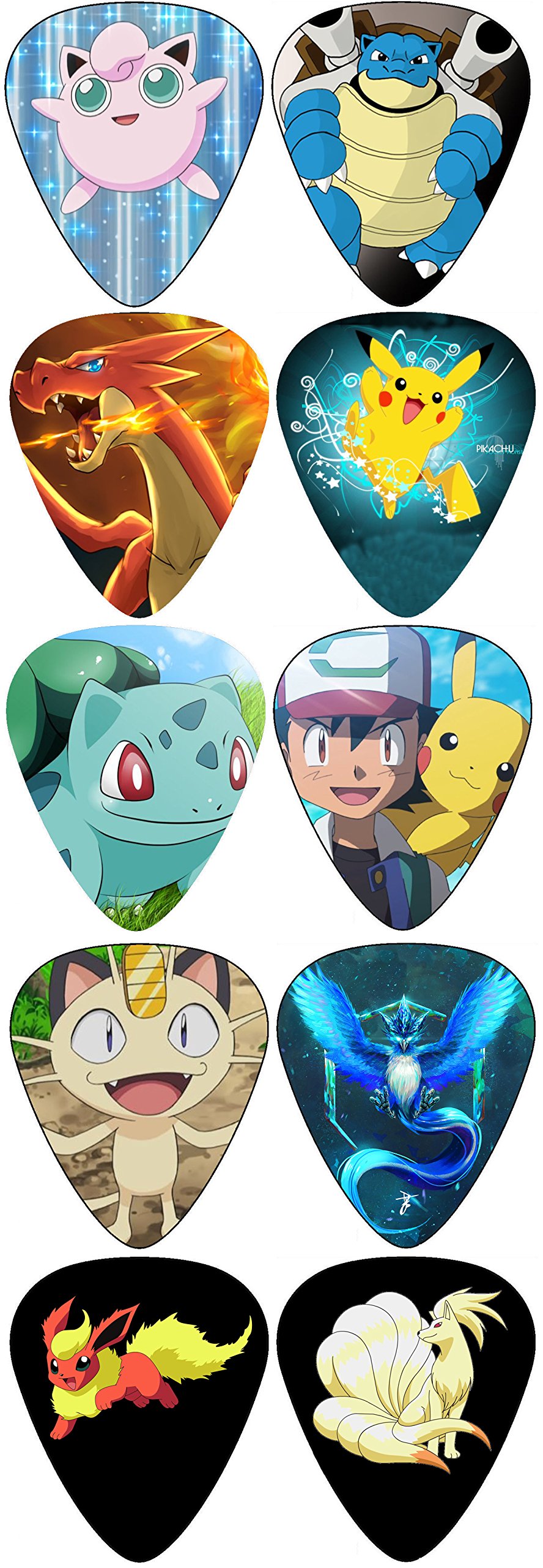 Pokemon Standard Guitar Picks (071mm)