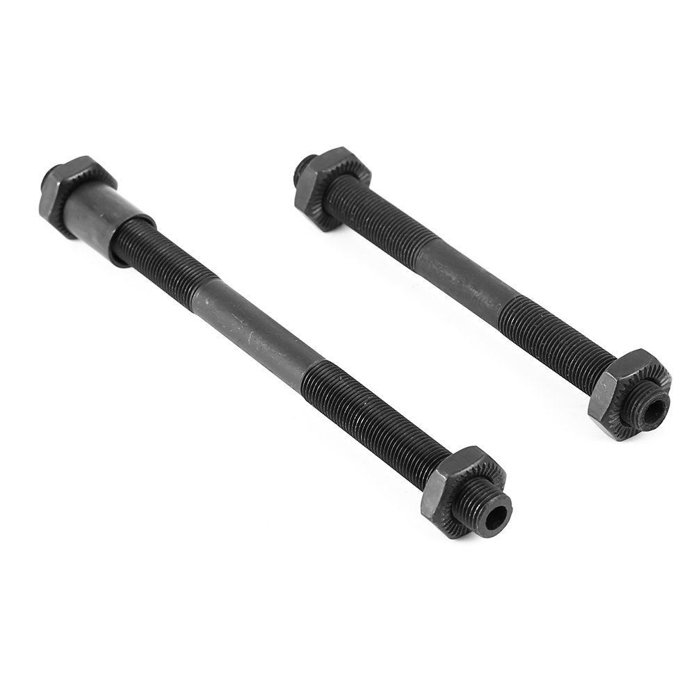 VGEBY 1 Pair Hollow Hub Shaft, Quick Release Hub Road Mountain Bike Front & Rear Axle Hollow Shaft Set